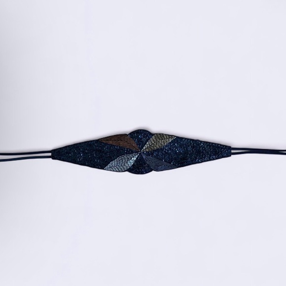 Milor | Accessories | Vintage Sequined And Beaded Belt By Milor Long ...